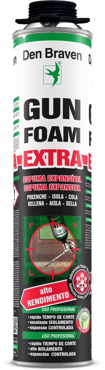 Espuma Pu-Gunfoam Extra 750 ml - 2019 Bricolage